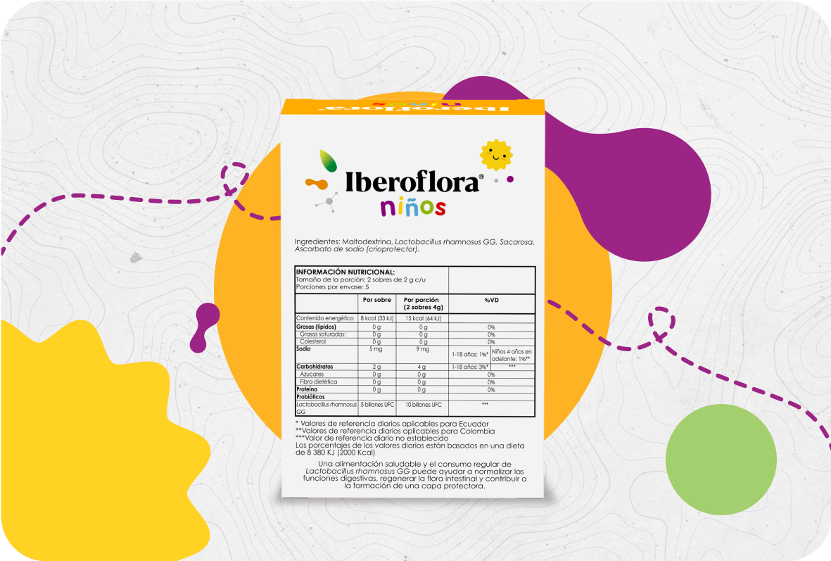 Iberoflora® niños | Fortalece las defensas digestivas