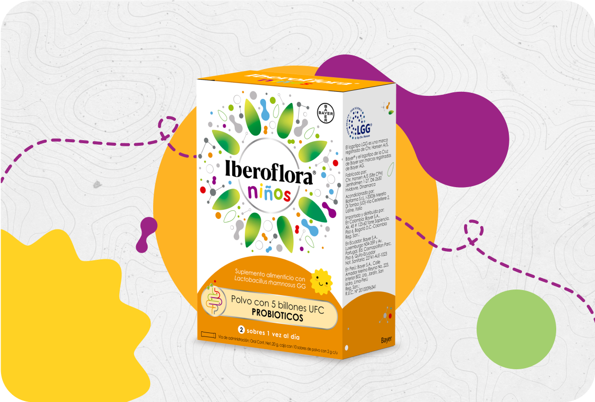 Iberoflora® niños | Fortalece las defensas digestivas